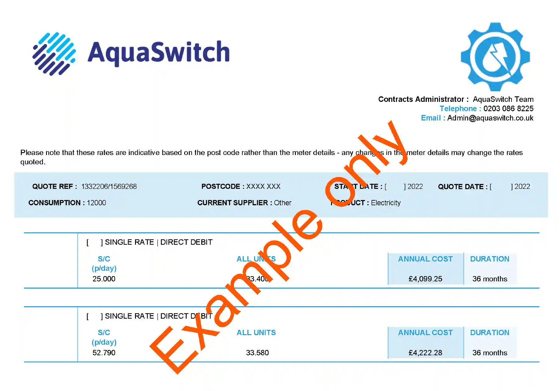 Compare Business Energy Prices and Rates | AquaSwitch